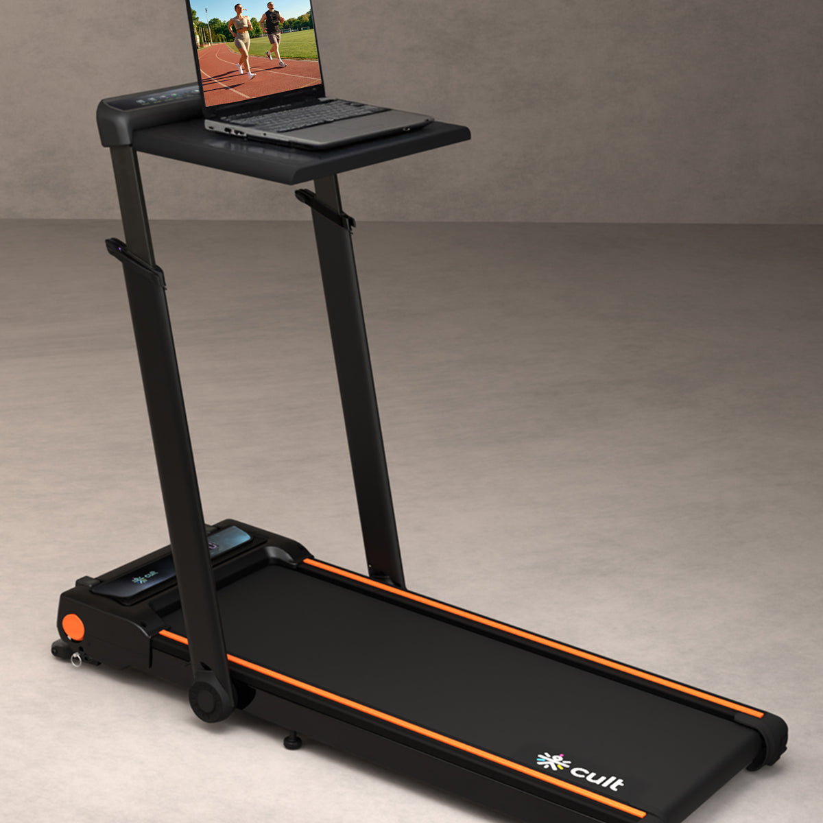 Buy Cult Treadmill with Desk 5.5 HP Peak Motorized 3 in 1 Foldable ...