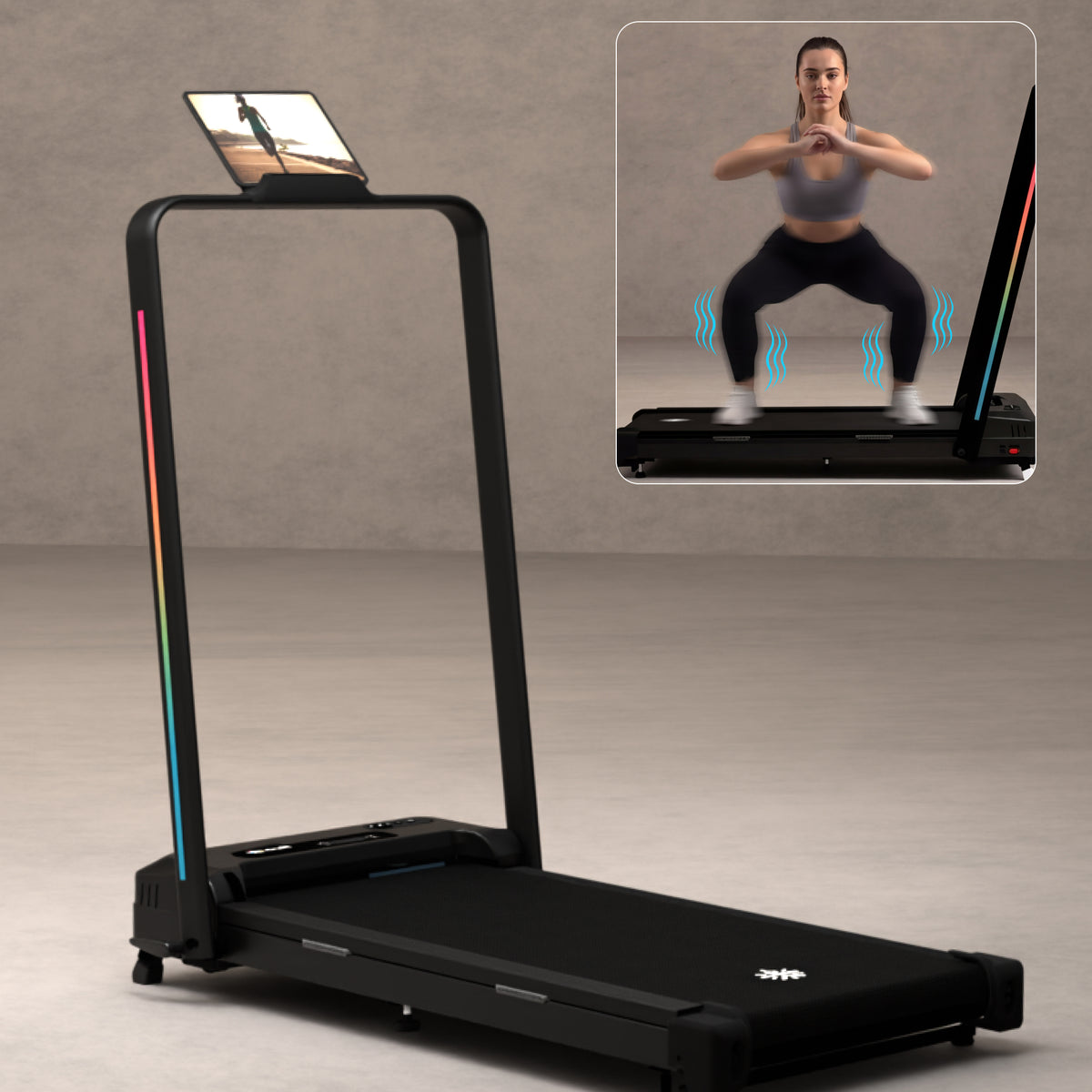Buy CultVibe 3-in-1 Walking Pad/Walk, Jog & Vibration | 4 HP BLDC Peak ...
