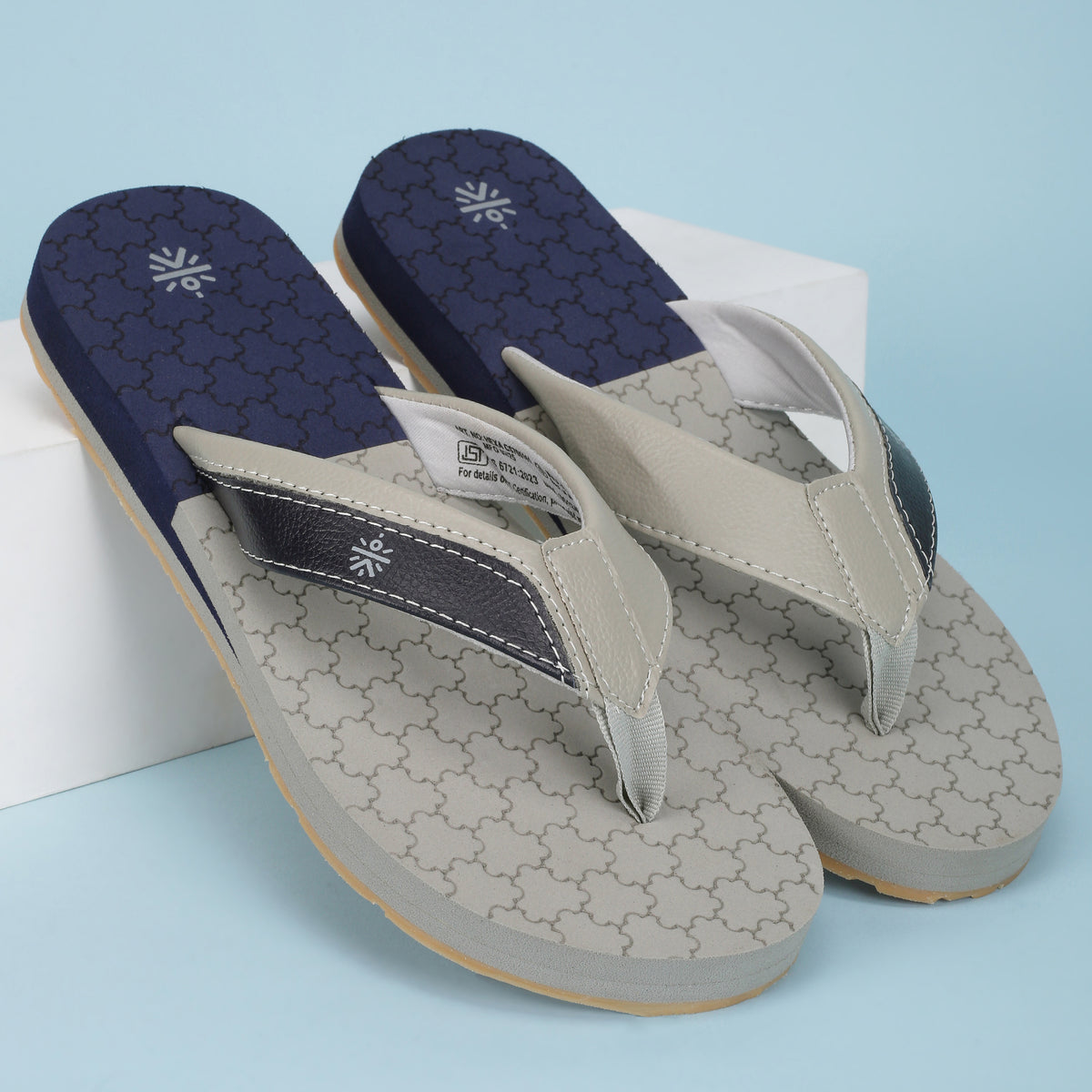 Buy Cult Men's Hexa Flip Flops - Grey Online in India | Cult Store