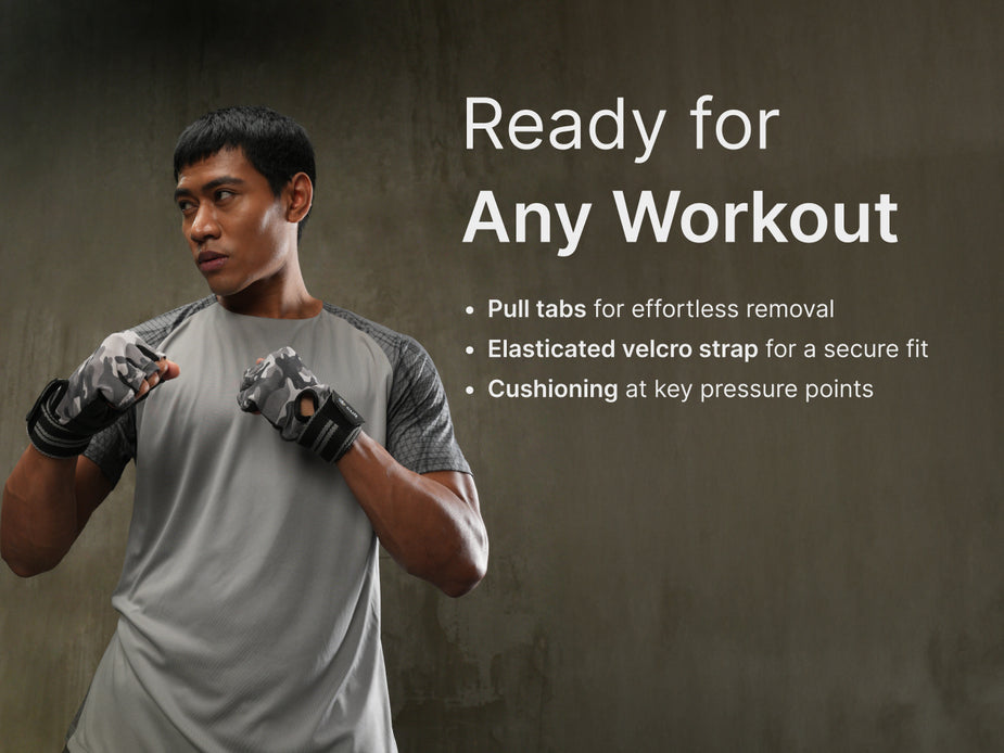 Buy CULT Gym Gloves - Camo Online in India | Cult Store