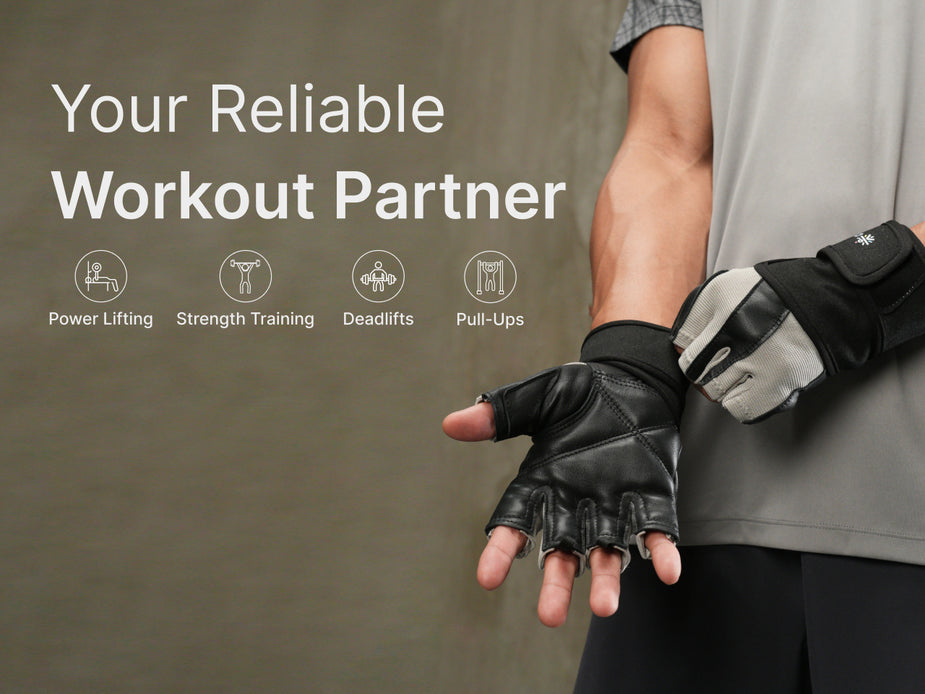 Buy CULT Gym Gloves Premium - Beige Online in India | Cult Store