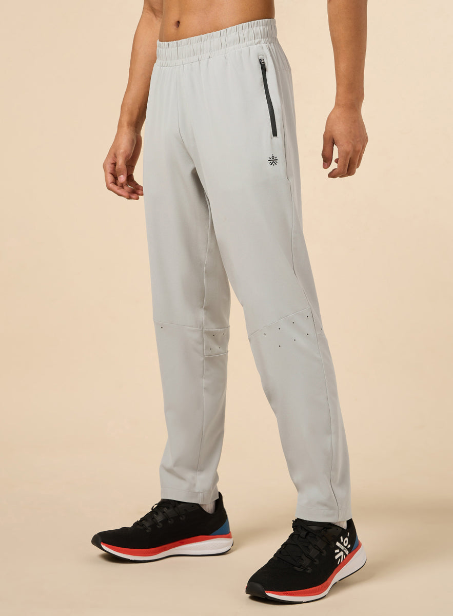 Buy Men's Grey High Flex Training Performance Pants Online in India ...
