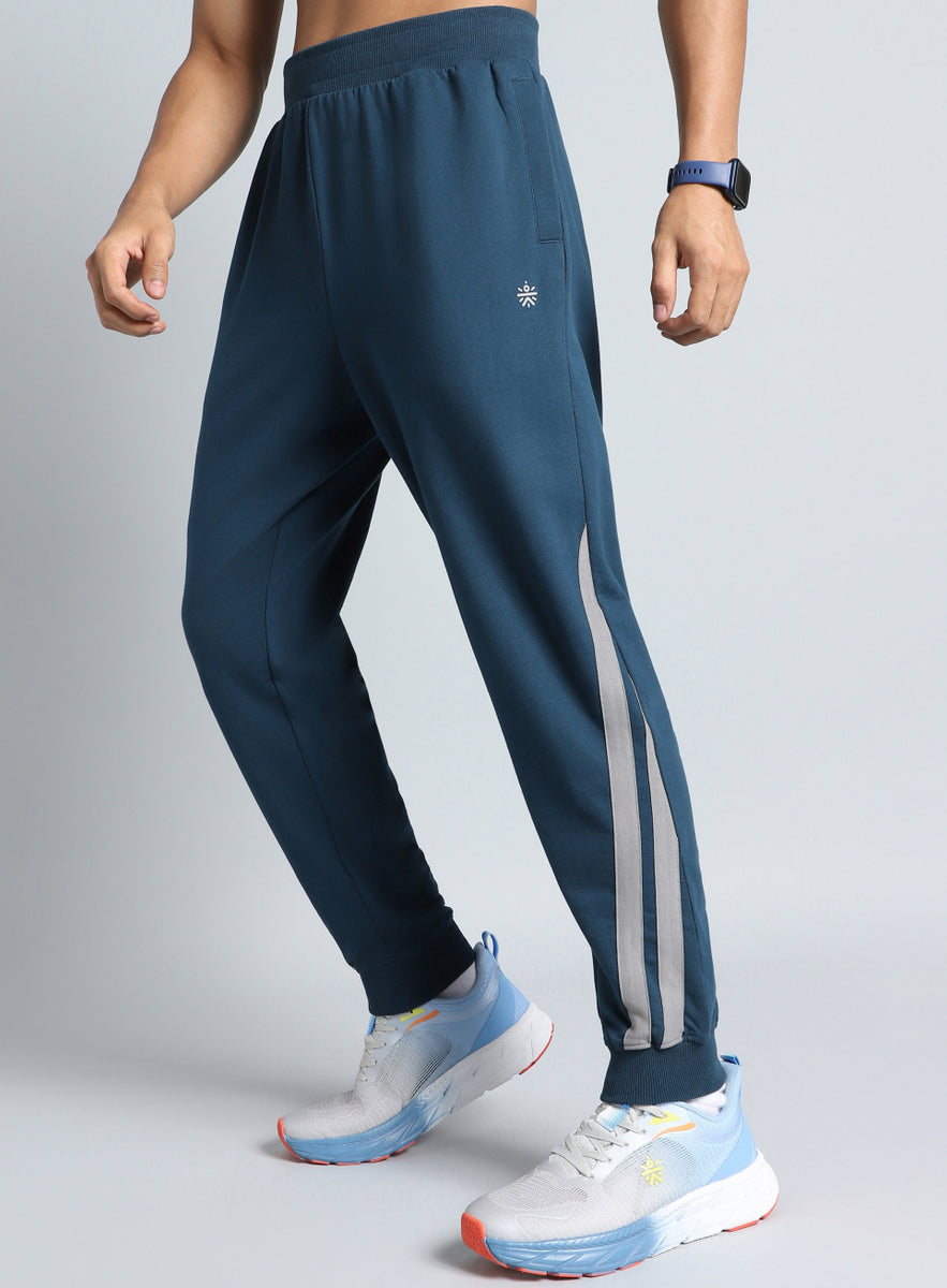 Buy Men's Play On Navy Joggers Online in India | Cult Store