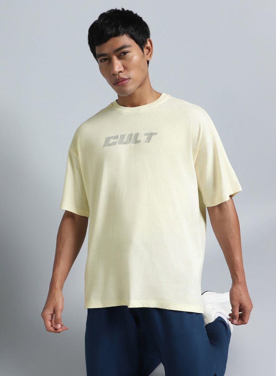 Men's Cult Brand Carrier Relaxed fit T-shirt – Curefit Healthcare Pvt Ltd