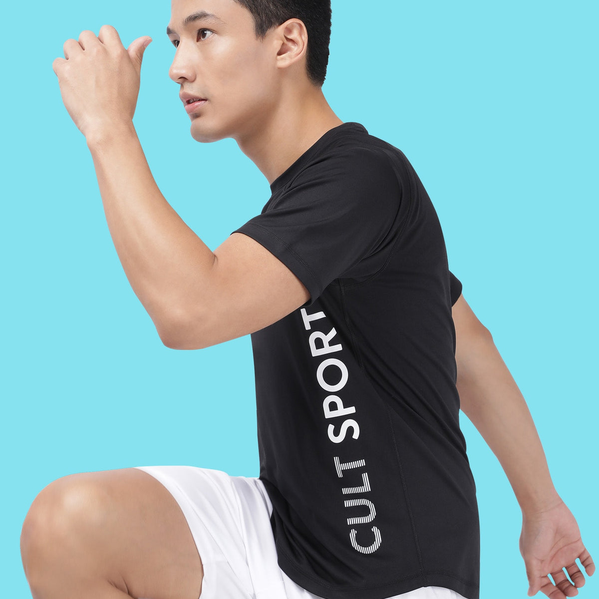 Vital Signature Black Running Relaxed Tee – Cult Store