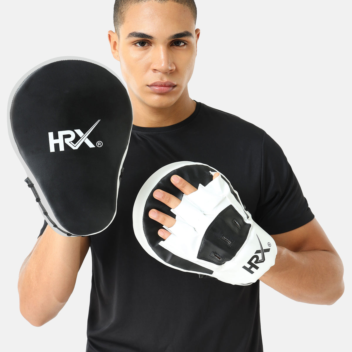 HRX Boxing Focus Pads for Boxing, Taekwondo, Karate, Muay Thai & Other ...