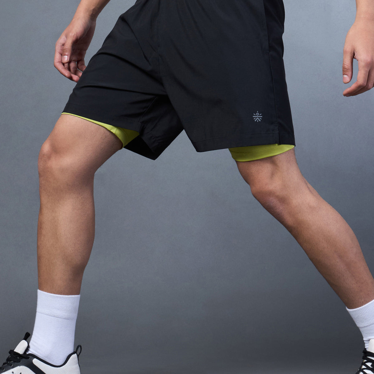 Buy Men's Black Run Elevate Shorts Online in India | Cult Store