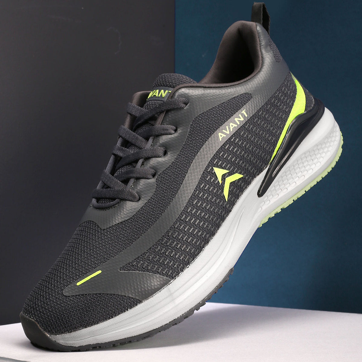 Avant Men's Panther Running shoes - D.Grey / P.Green – Curefit ...