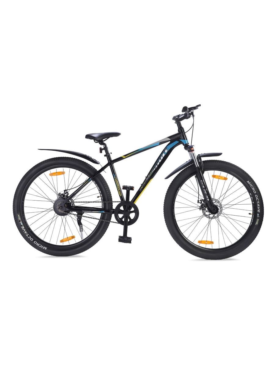EXPLORER29TBLACK Alloy Single Speed 29 inch Mountain Cycle, Front Susp ...