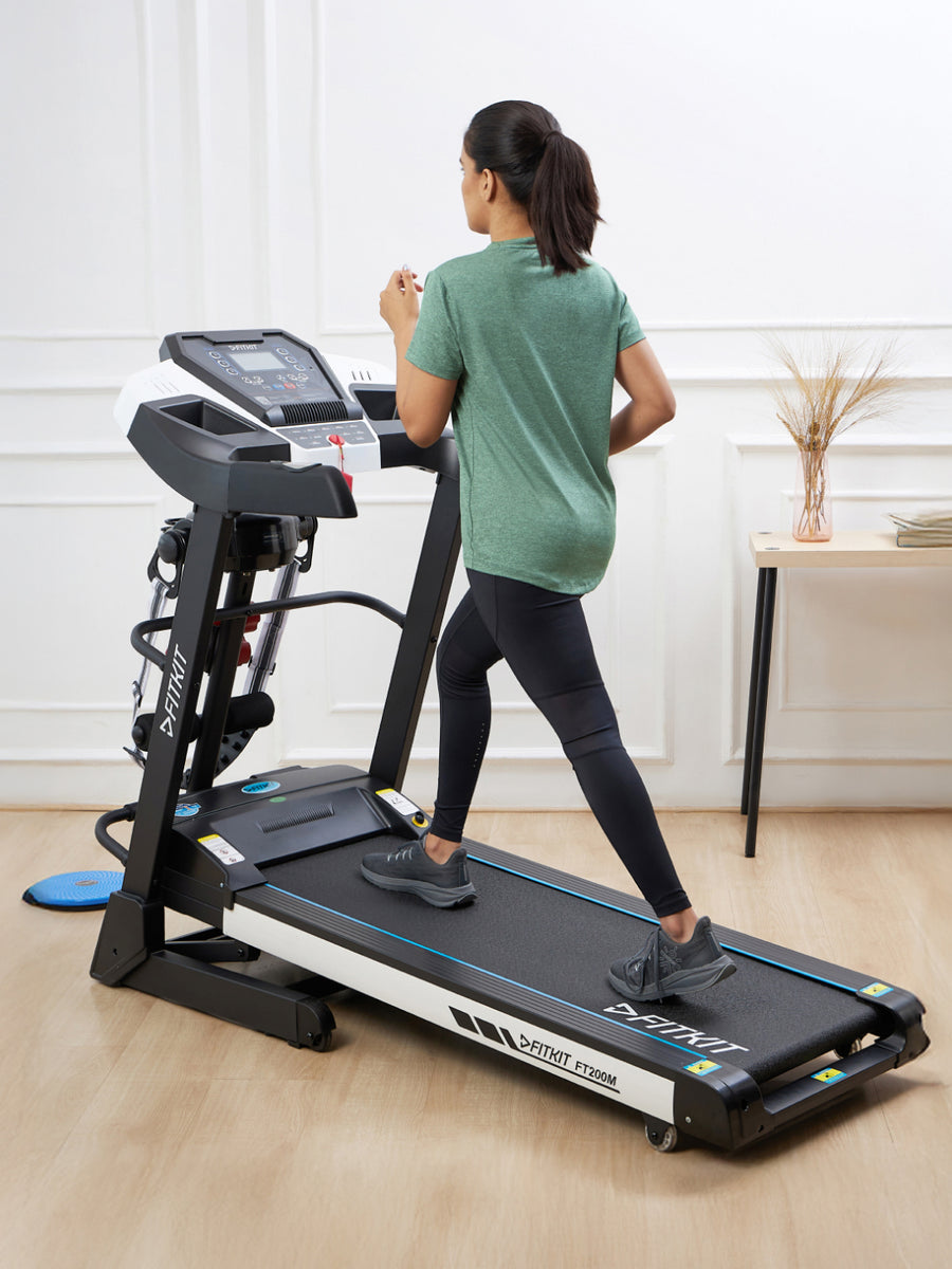 Buy FT200M 4.5 HP Peak BLDC Treadmill | 15-level Auto-Incline ...