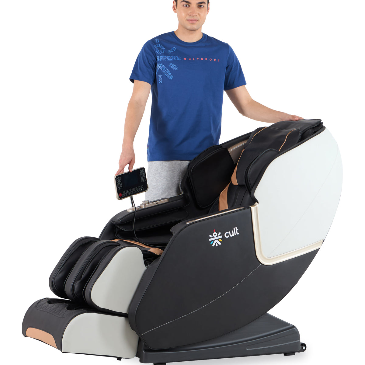 Buy Cult Apex Massage Chair with Zero Gravity, SL Track 2D Massage ...