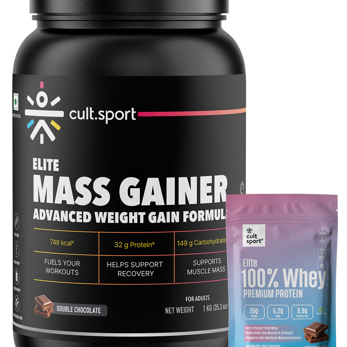 Buy Mass gainer combo Online in India | Cult Store