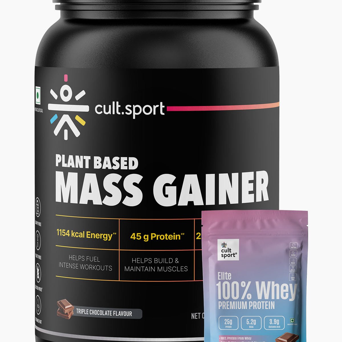 Plant Based Mass Gainer combo – Cult Store