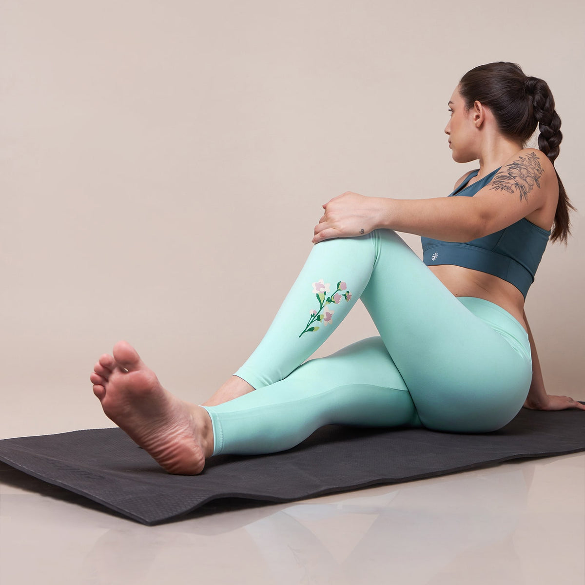 Zen Garden Motif Yoga Tights – Cult Store