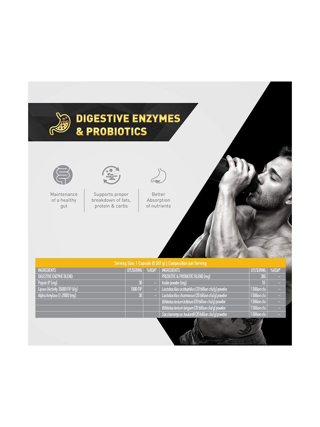 Buy MB VITE Gold, 25 Sachets Online in India | Cult Store