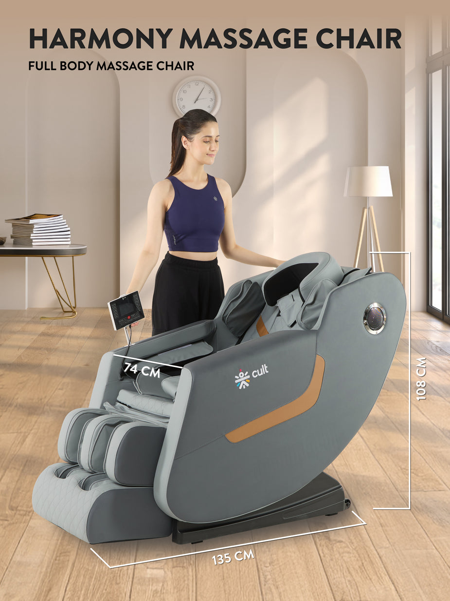 Buy Cult Harmony Massage Chair with Fixed Point Massage Technique and ...