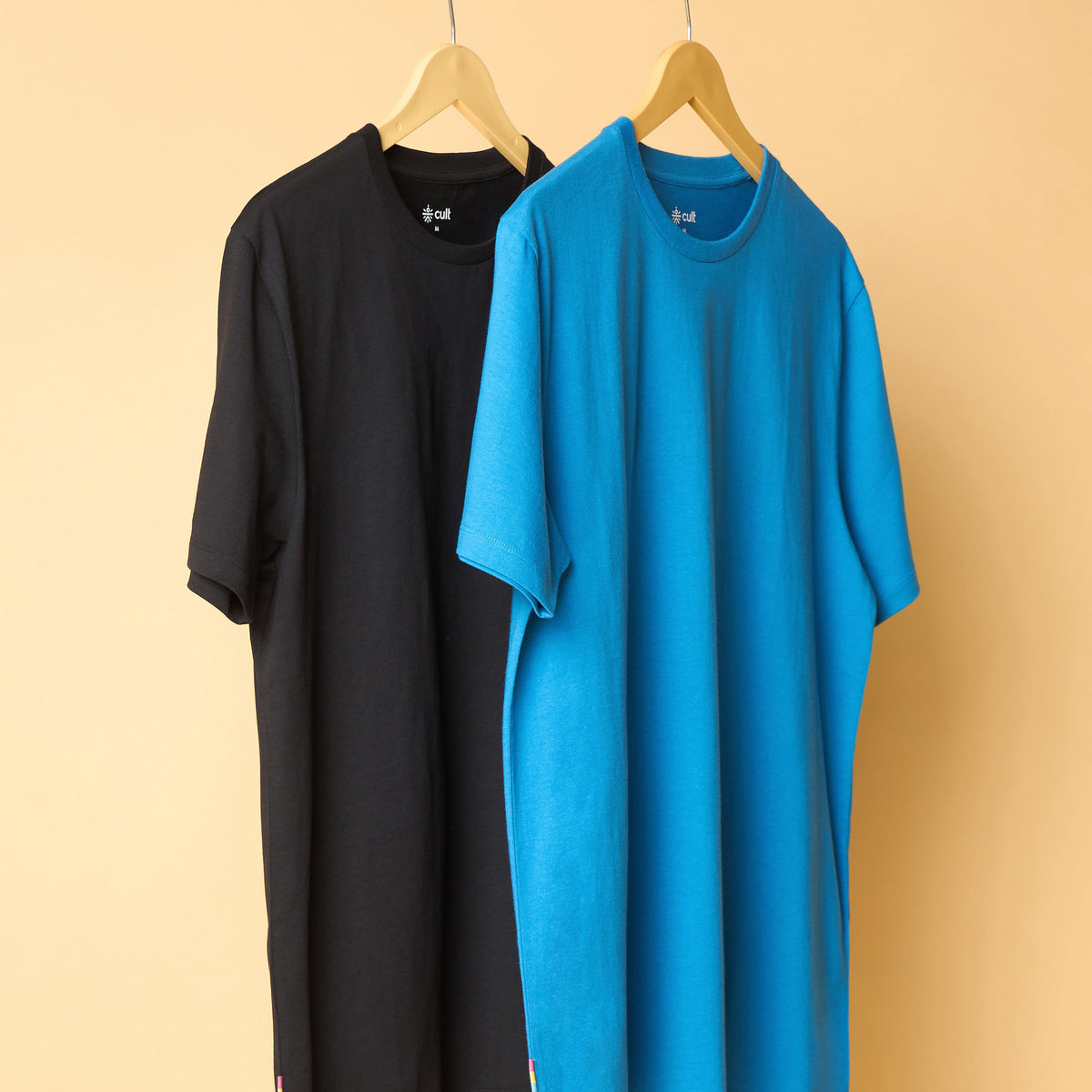 Buy Cult Essential Cotton Pack of 2 T-shirts Online in India | Cult Store