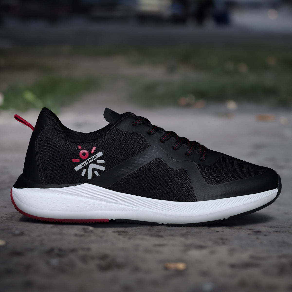 Buy cult Speedster Women Running Shoes - Black/Red Online in India ...