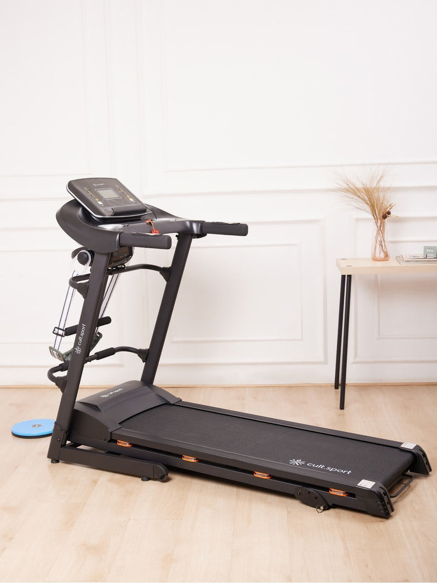 Buy Smartrun Cairo 4 HP Peak Treadmill | 3-level Manual-Incline ...