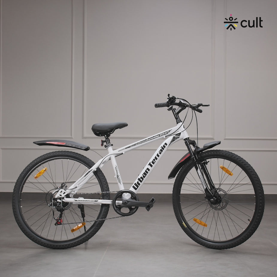 Buy Galaxy Max Mountain Bike Steel 7 Speed Cycle 26 inch Tyre, Green ...