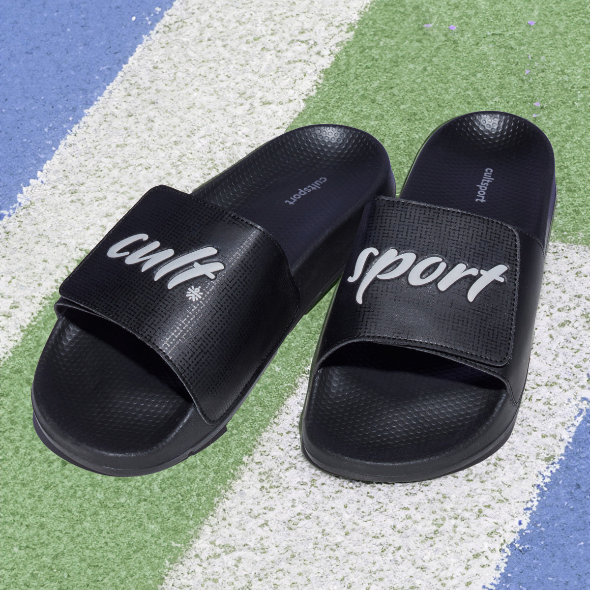Buy cult Swift Black Men Slides Online in India | Cult Store