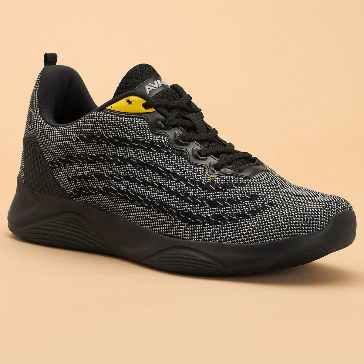 Buy Avant Men's Vision Walking / Training shoes-Black Online in India ...